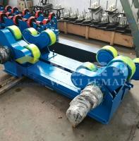 China 40 Ton Self‑Aligning Welding Rotator Wind Power Tower Section Girth Welding Machine for sale