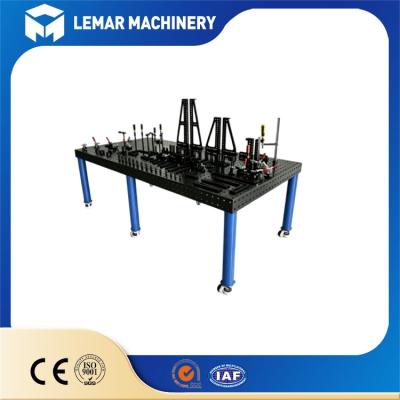 China D16 1000 x 1000 mm 3D Modular Welding Table with Legs for sale