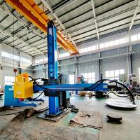China 1.5x1.5m Column Boom Welding Manipulator Support SAW TIG MIG Welding Process for sale