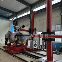 China Stepless Speed 2*2M Welding Manipulator Match Welding Rotator Positioner for sale