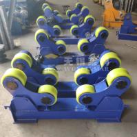 China 10Ton 300‑3000mm Self‑Aligning Turning Rolls, Dual‑Drive Tank Welding Rotator CE Certified for sale