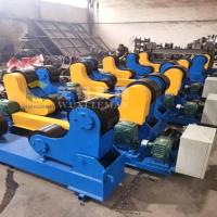 China Industrial 30 Ton Self‑Aligning Welding Rotator For Boiler Tank Welding for sale