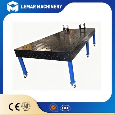 China Nitrided D28 Welding Table For Workshop Metal Welding Projects for sale