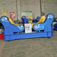 China 20Ton Self‑Aligning Welding Turning Rolls for Cylinder Pipe Pressure Vessel Girth Welding for sale
