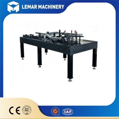 China D28 Cast Iron Welding Table with 28mm Matrix Holes for Modular Fixturing for sale