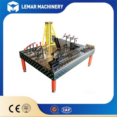 China Modular Welding table D28 for batch metal frame welding jobs for sale