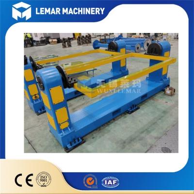 China 5 Ton Head Tail Welding Positioner, Robot Linkable Automatic Rotary Positioner for Cylinder Vessel Welding for sale