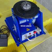 China BY-10 10kg Welding Positioner with 3-Jaw Chuck Foot Pedal Control for sale