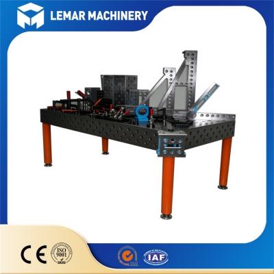 China Professional Welding Table D28 in Heavy Metal Welding Workshops for sale