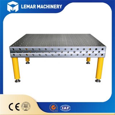 China D28 3D Welding Table with 28mm Hole Diameter, Nitrided Surface, and Five-Side CNC Machined for Precision Metal Fabrication for sale
