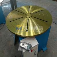 China 1 Ton Welding Positioning Table, Horizontal Rotary Welding Turn Table with T-slot for sale