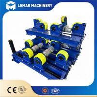 China 10 Ton Welding Rotator with Adjustable Roller Spacing for Cylindrical Workpiece Welding for sale
