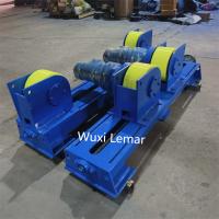 China 10 Ton Welding Rotator with Adjustable Roller Spacing for Cylindrical Workpiece Welding for sale