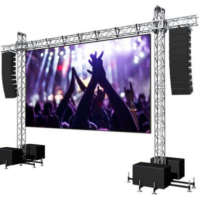 China P4.81mm Rental LED Outdoor Advertising Screen with 4500-6500nit Brightness and 100,000 Hour Lifespan for sale