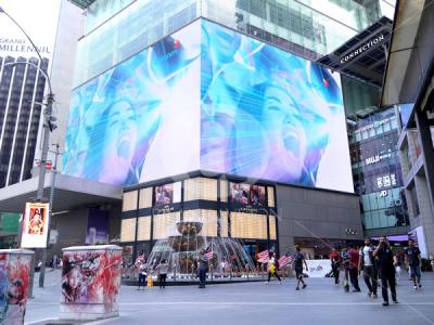 China ODM Outdoor LED Display Screen with 4mm Pixel Pitch, 3000cd/m² Brightness, and IP65 Weatherproof Rating for sale