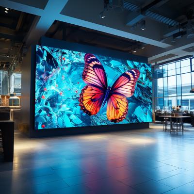 China P1.86 Indoor LED Advertising Display Screen with 3840x2160 Resolution and 160° Viewing Angle for Video Walls for sale