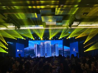 China P7.62 Flexible Indoor LED Display Screen 3840x2160 Resolution 160° Viewing Angle 500cd/㎡ Brightness for sale