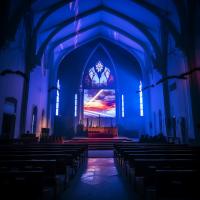 China P2.976 Indoor LED Display Screen with 3840x2160 Resolution and 100,000 Hour Lifespan for Church Applications for sale