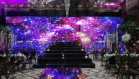 China Seamless Indoor LED Display Screen P1.53 Curved 160° Viewing Angle 3840×2160 Resolution for sale