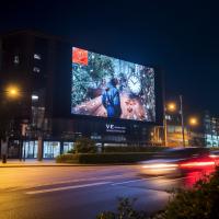 China 3mm Outdoor LED Advertising Screen Panel with 160° Viewing Angle and 100,000 Hour Lifespan for Wall Mounted Digital Signage for sale