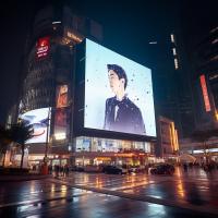 China P3.91 Outdoor LED Advertising Screen with 3840×2160 Resolution and 160° Viewing Angle - Custom Sizes Available for sale
