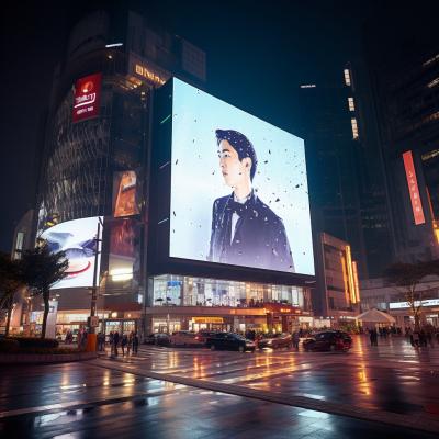 China P3.91 Outdoor LED Advertising Screen with 3840×2160 Resolution and 160° Viewing Angle - Custom Sizes Available for sale