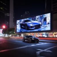 China Custom P6 Outdoor LED Advertising Display 5500-8500nits Brightness 100000 Hours Lifespan for sale