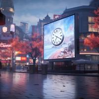China Outdoor LED Advertising Display Screen with 160° Viewing Angle and 3840×2160 Resolution - Customizable Digital Billboards for sale