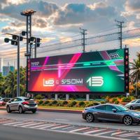 China P8 Outdoor LED Advertising Screen with 3840×2160 Refresh Rate and 160° Viewing Angle for Rental Applications for sale