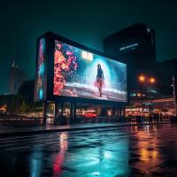 China Outdoor P6.67 Waterproof LED Display with 5500-8500 Nits Brightness and Custom Sizes for sale