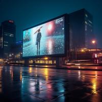 China P8 Outdoor Waterproof LED Display 8mm Pixel Pitch 5500-8500 Nits Customizable Size for All Weather Conditions for sale