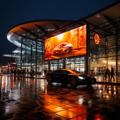 China P3 Outdoor Waterproof LED Display 3mm Pixel Pitch 5500-8500 Nits Brightness for Restaurants and Advertising for sale