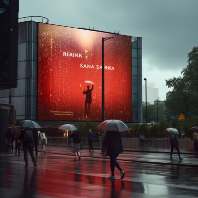 China 3mm Pixel Pitch Waterproof LED Display Screen 5500-8500nit High Brightness Custom Sizes for sale