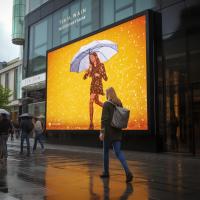 China Outdoor Waterproof LED Display Screen 3mm Pixel Pitch with 5500-8500nit Brightness for Custom Installations for sale