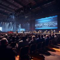 China P6 Stage LED Screen Rental - 5500-8500 Nits Brightness, 3840Hz Refresh Rate, Full HD Display for sale
