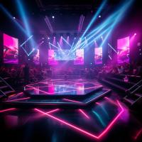 China P6 Waterproof LED Stage Display Screen Rental - 3840x2160 Resolution, 5500-8500 Nits Brightness for Large Events for sale