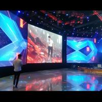 China P3.91 Flexible LED Display Wall - 5500-8500nit Brightness, 3840Hz Refresh Rate for Stage Rental for sale