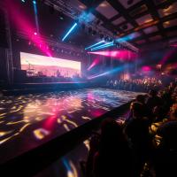China P3-P6 Outdoor LED Stage Screen Rental 3840x2160 Resolution 5500-8500 Nits Brightness for sale
