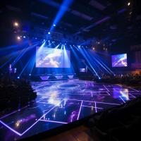China Stage LED Screen Rental with 5500-8500nit Brightness and 3840x2160 Resolution for Professional Events for sale
