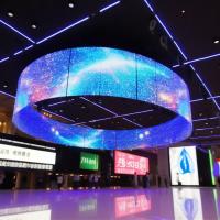 China Outdoor P5 Flexible LED Screen Display Module with 5500-8500 Nits Brightness and Adjustable Color Temperature for sale