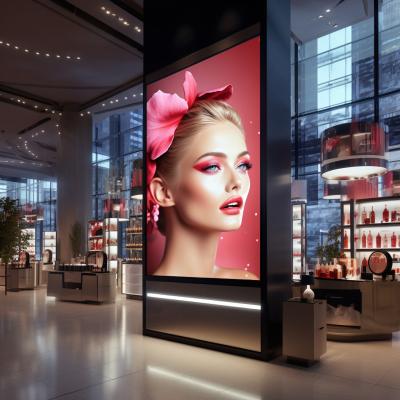 China Digital Fixed LED Panel Display Module 1500nits Brightness 1920Hz Refresh Rate 150W Power Indoor for sale