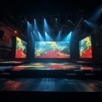 China P1.667 Ultra Thin Indoor Fixed LED Display 1920x1080 Resolution 150W Power Consumption for sale