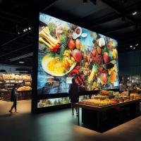 China Indoor Fixed LED Display Screen 1920x1080 Full HD with HDMI/DVI/VGA Input and 100,000h Lifespan for sale