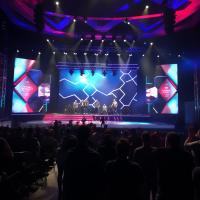 China Flexible LED Curtain Video Wall 3840Hz Refresh Rate Outdoor Display Panel with 3840x2160 Resolution for sale