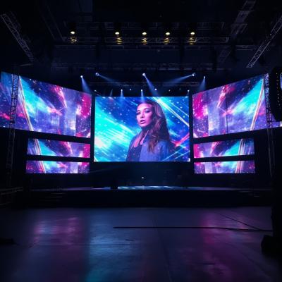 China Indoor Stage LED Video Wall Rental with 3840x2160 Resolution and 100000 Hour Service Life for sale