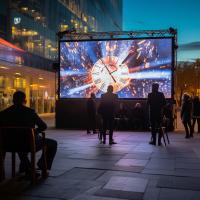 China P6 LED Video Wall Rental - 3840×2160 Resolution Outdoor Display with 3840Hz Refresh Rate and 2-Year Warranty for sale