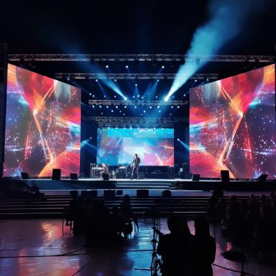 China P3.91/P4 Indoor Rental LED Video Wall - 3840x2160 Resolution, 100000 Hours Service Life for sale
