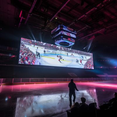 China P4.81 Indoor Stadium Perimeter LED Display with 1920Hz Refresh Rate and 100,000 Hour Lifespan for sale