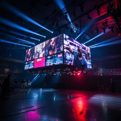 China IP65 Outdoor Stadium LED Display 6500nits Brightness 1920Hz Refresh Rate for Sports Venues for sale