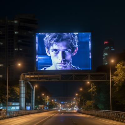China P5 P6 Outdoor LED Advertising Billboard with 7000cd/㎡ Brightness and IP65 Rating for Custom Digital Displays for sale